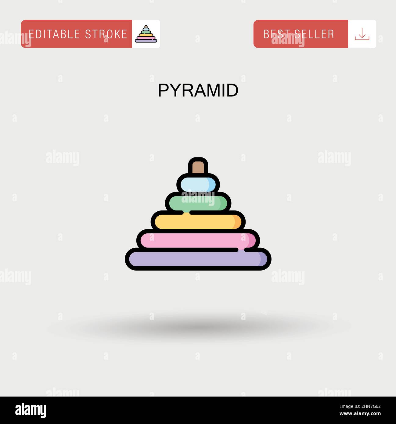 Pyramid of khufu giza Stock Vector Images - Alamy