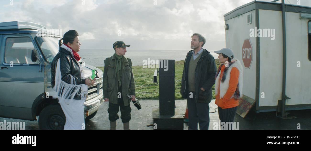 TOLLBOOTH, (aka THE TOLL), from left: Evelyn Mok, Darren Evans, Michael ...