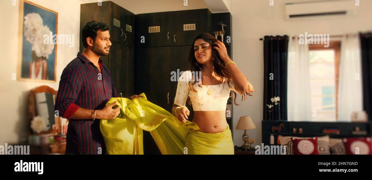 VEERAME VAAGAI SOODUM, from left: Dimple Hayathi, Vishal, 2022 ...