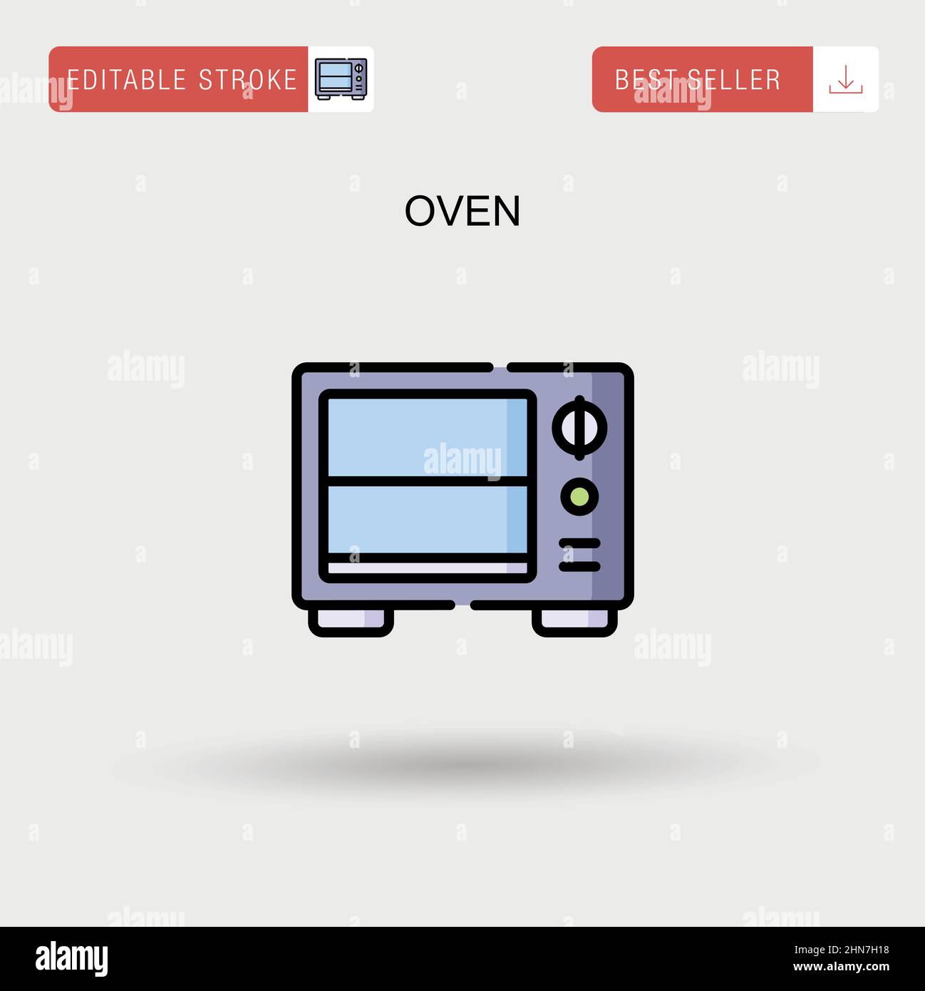 Oven Simple vector icon Stock Vector Image & Art - Alamy