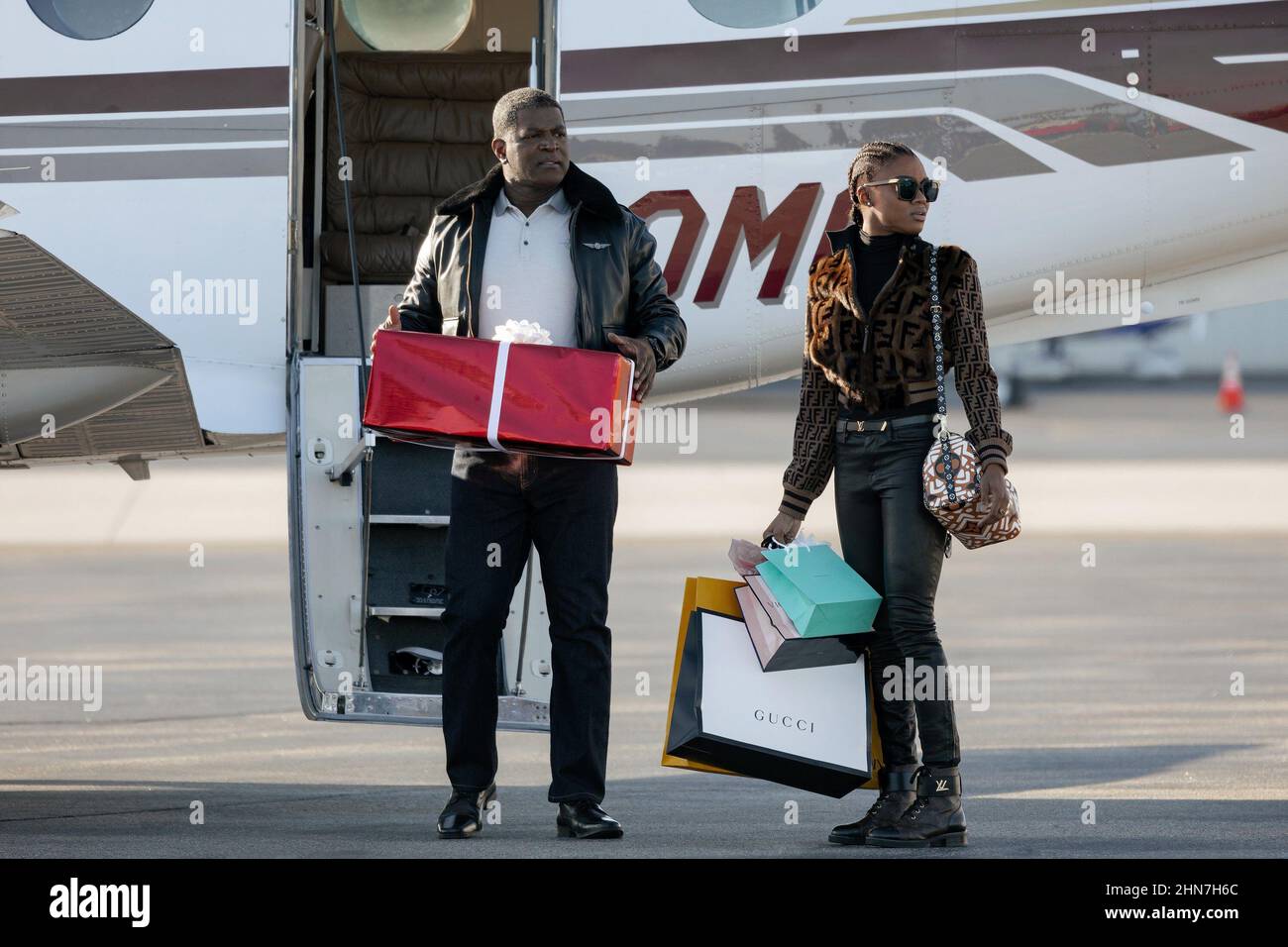 HIGHTOWN, from left: Jay Devon Johnson, Imani Lewis, Behind Every Skirt is a Slip', (Season 2 ...