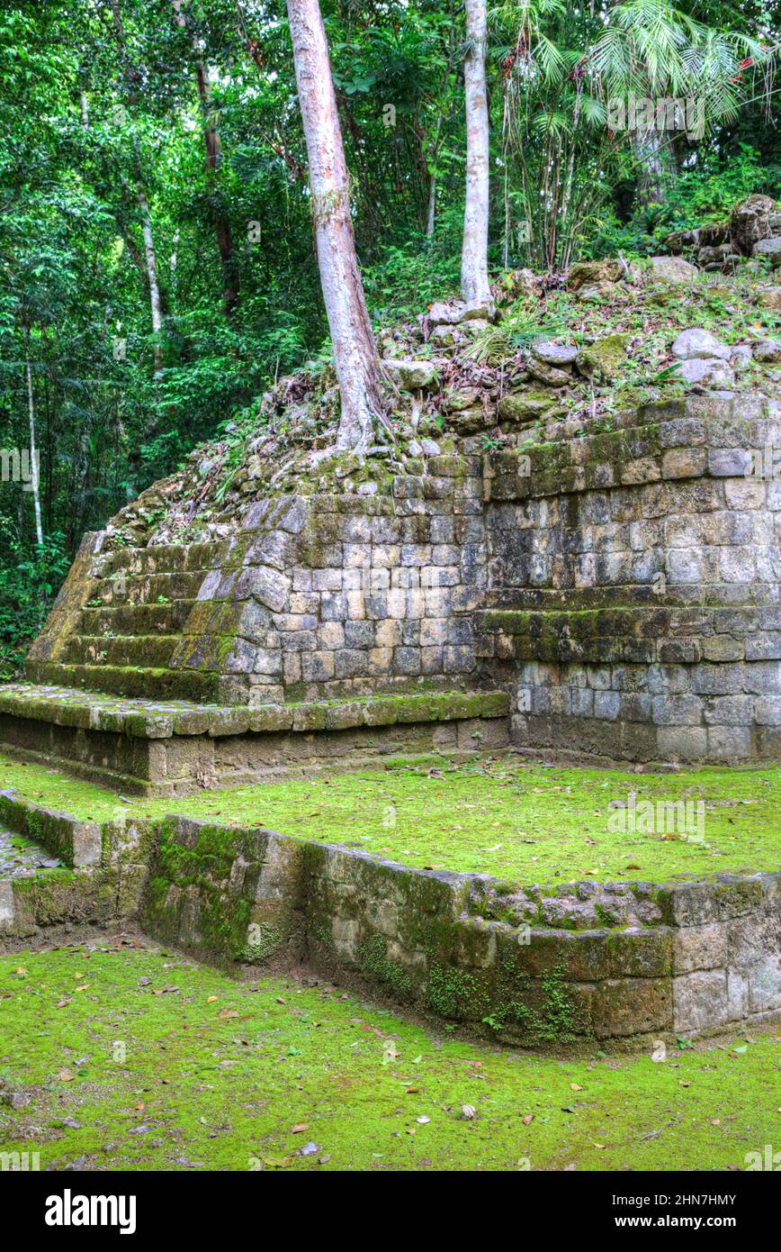 Small Pyramid next to Structure IV-B, Plaza B, Balamku Archaeological ...