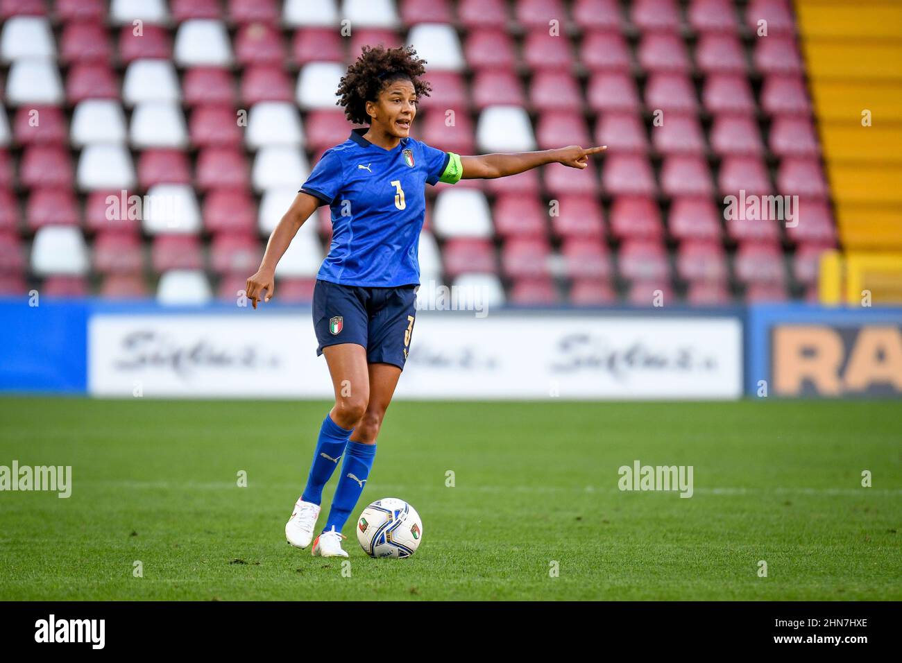 Nereo Rocco stadium, Trieste, Italy, September 17, 2021, Sara Gama ...