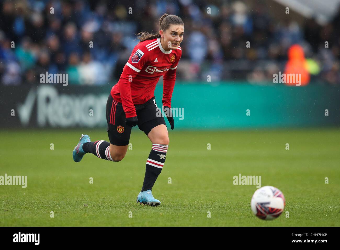 Manchester, England, 13th February 2022. Vilde Boe Risa of Manchester ...