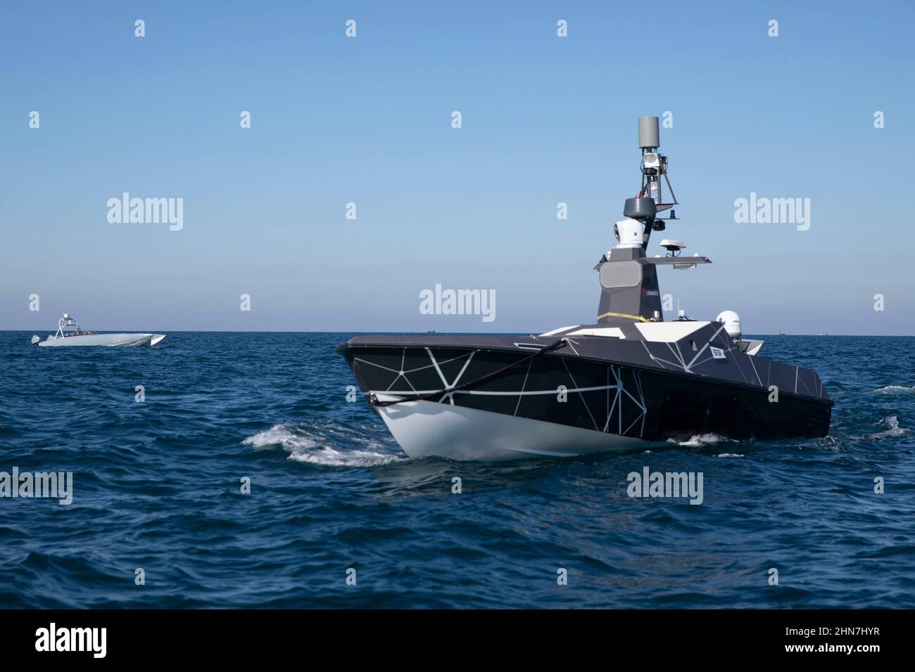 220210-A-LN610-1009 ARABIAN GULF (Feb. 10, 2022) Unmanned surface ...