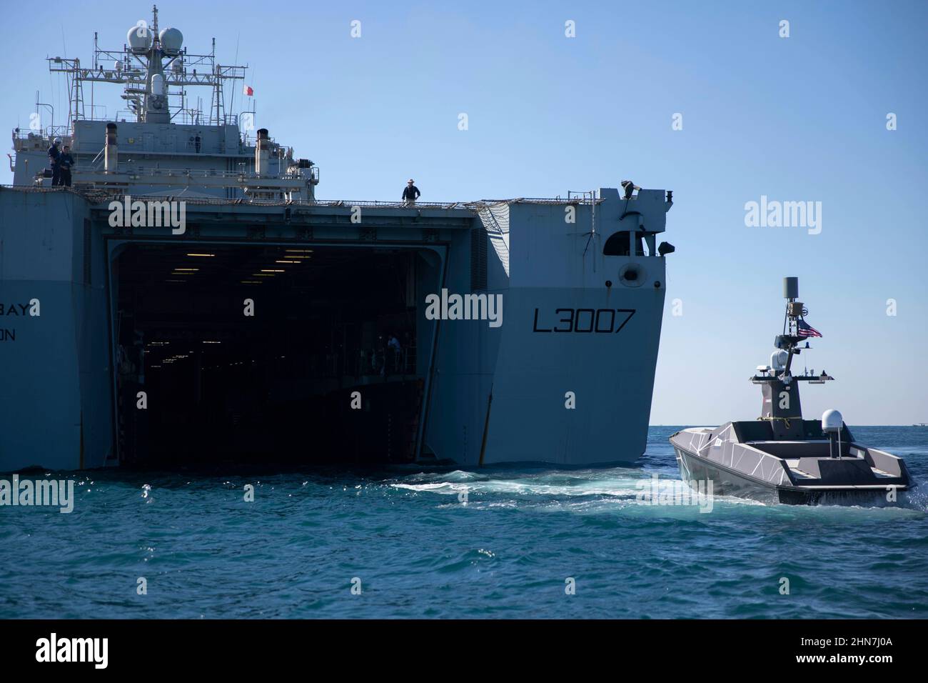 220210-A-LN610-1010 ARABIAN GULF (Feb. 10, 2022) A MAST-13 unmanned ...