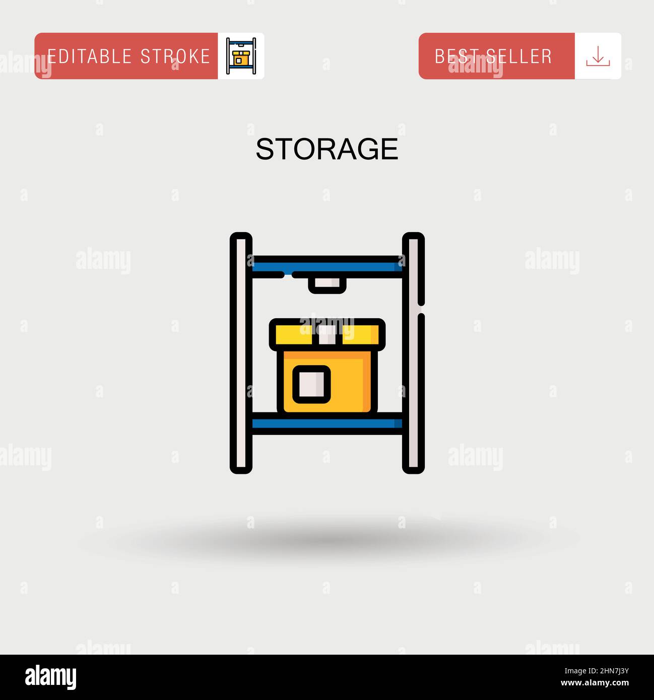 Storage unit Stock Vector Images - Alamy