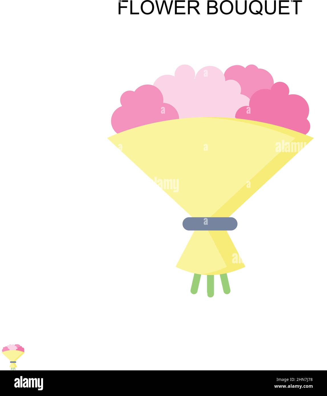 Simple flower illustration Stock Vector Images - Alamy