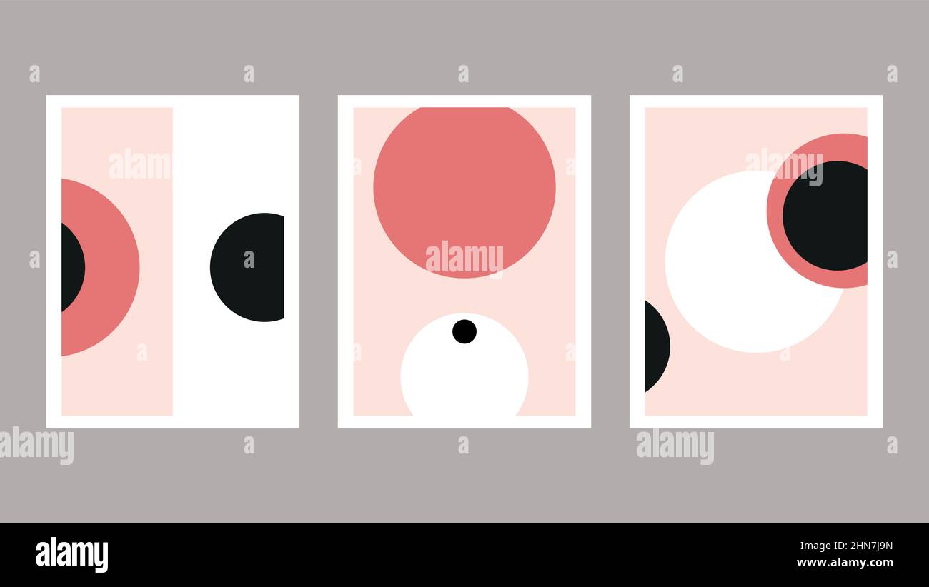 Vector design template with circles and round shapes Stock Vector Image ...