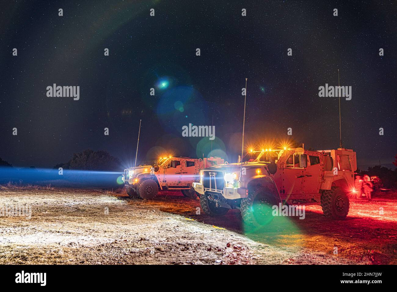 U.S. Army Troopers from Regimental Headquarters and Headquarters Troop ...