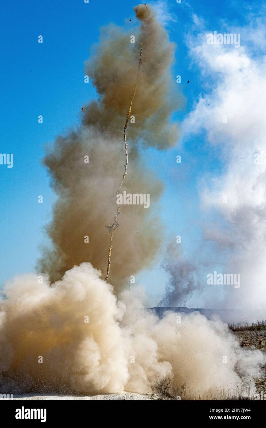 Mine clearing line charge hi-res stock photography and images - Alamy