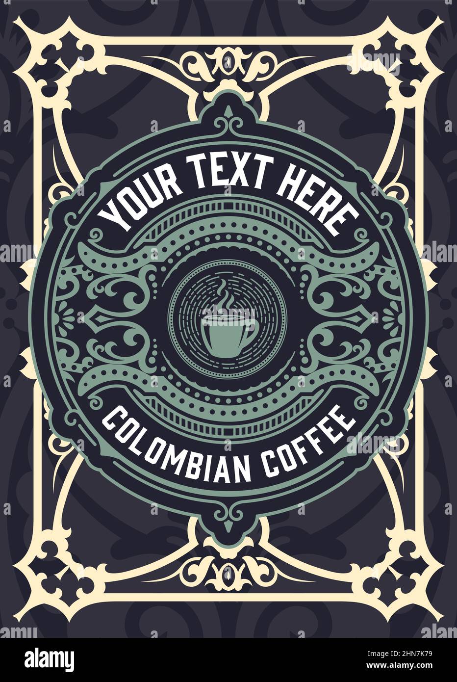 Vector, Coffee Shop label for cafe business Stock Vector Image & Art ...