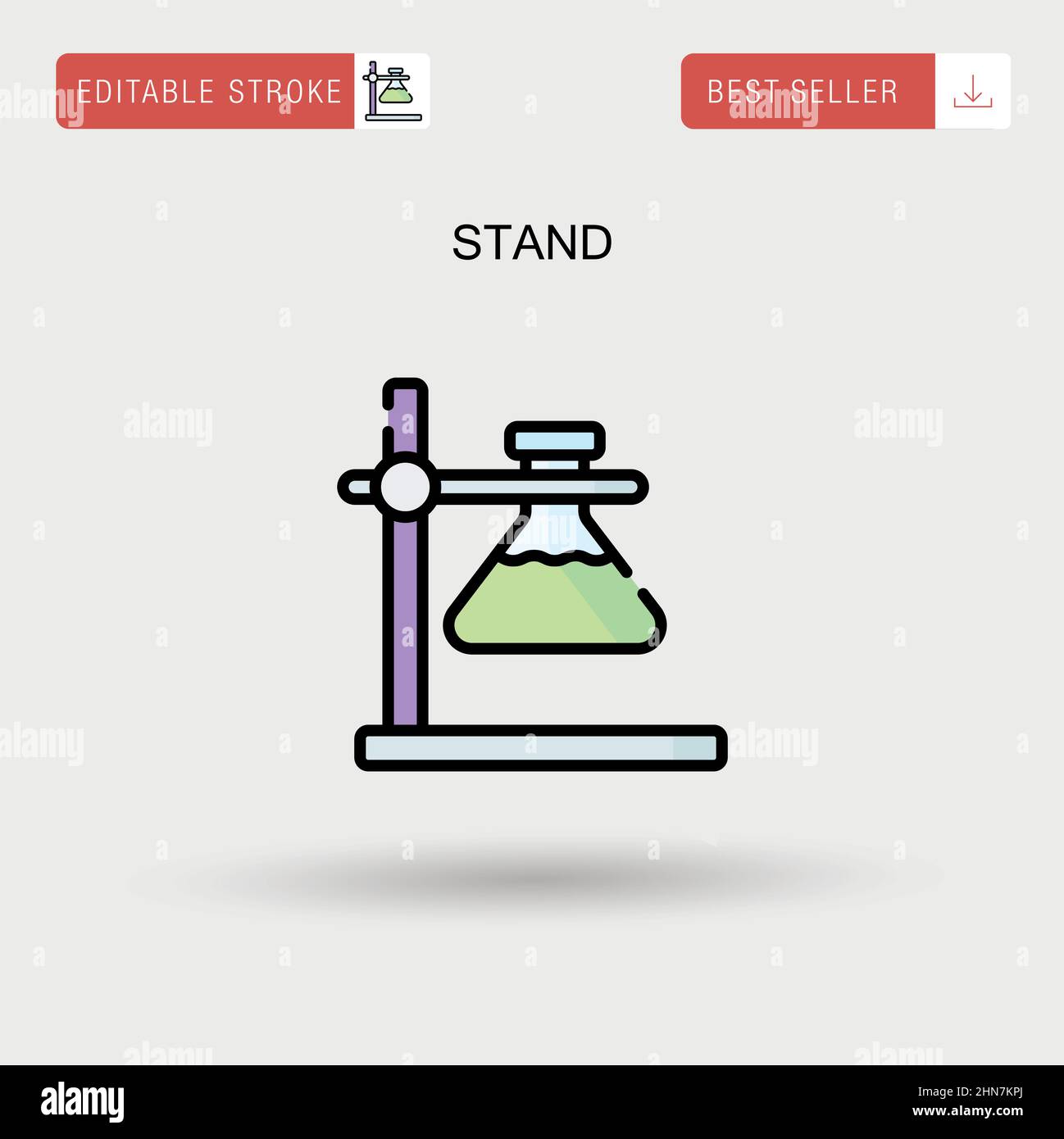 Stand Simple vector icon Stock Vector Image & Art - Alamy
