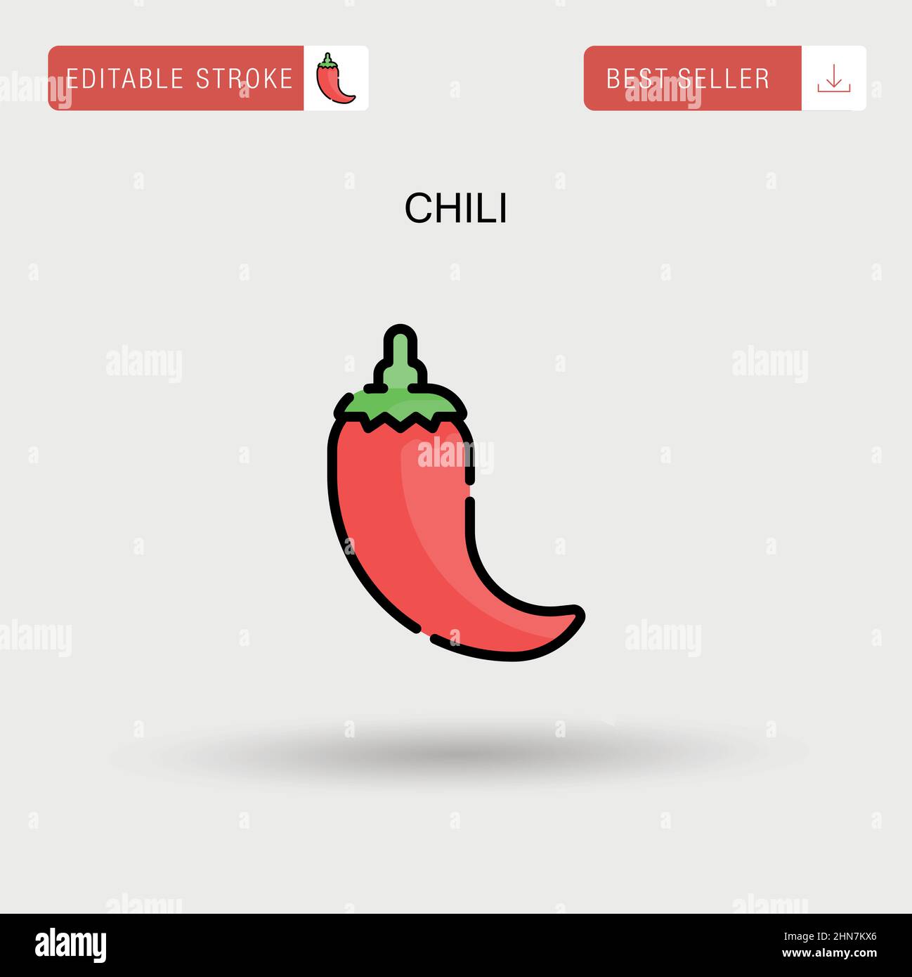 Icon chili hi-res stock photography and images - Alamy