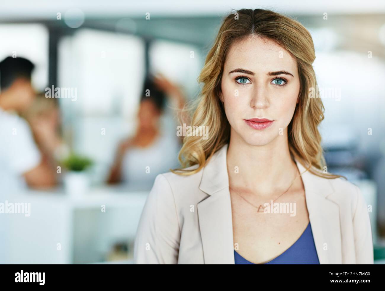 Her determination will get her far. Portrait of an ambitious young ...