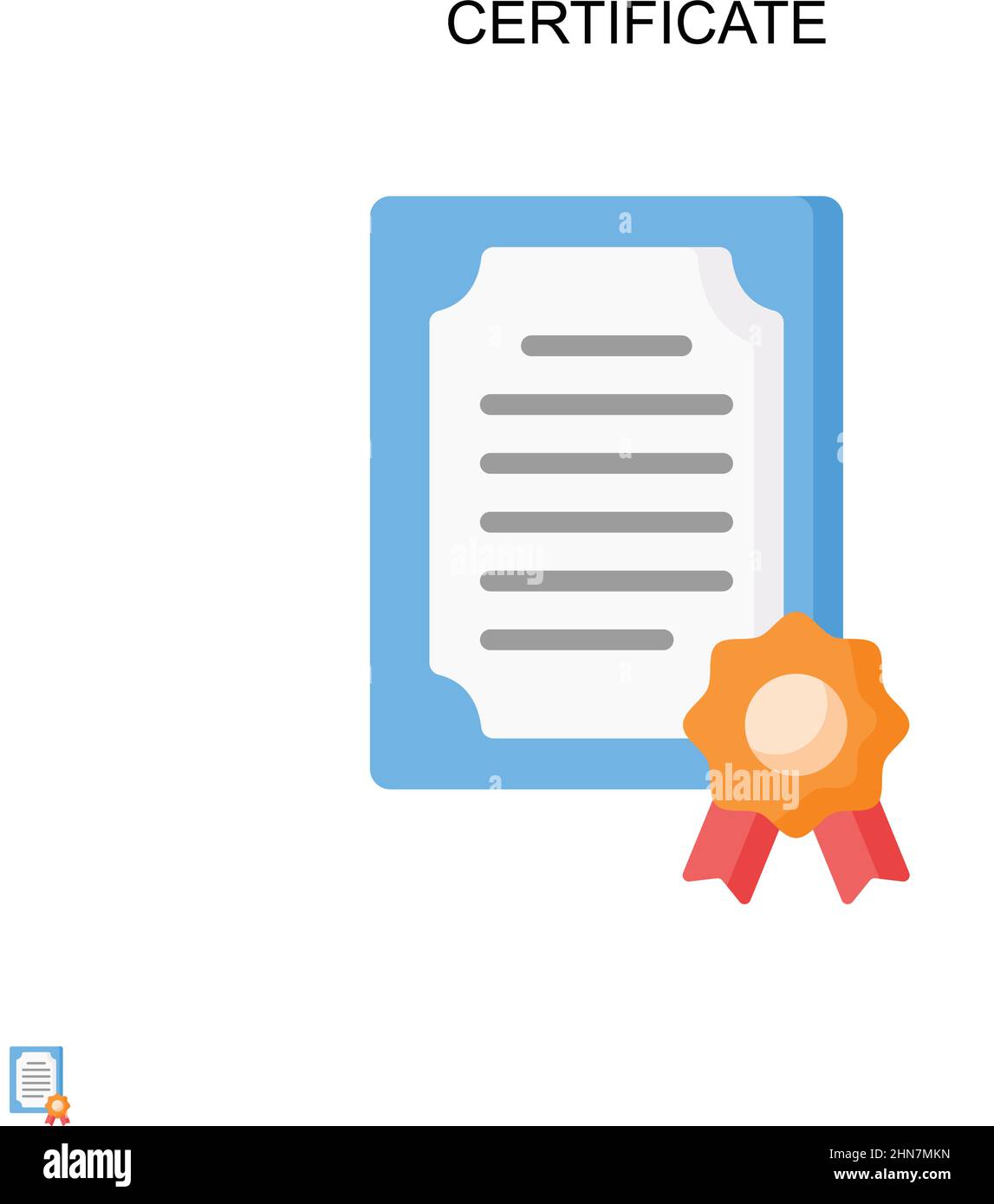 Elegant appreciation certificate template design hi-res stock ...