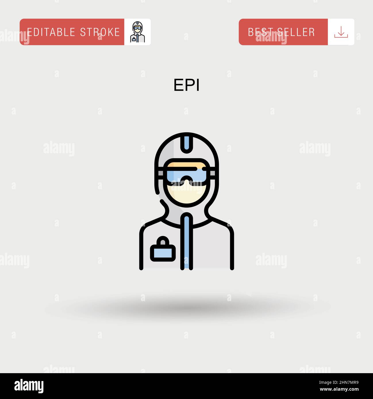 Mandatory safety goggles Stock Vector Images - Alamy