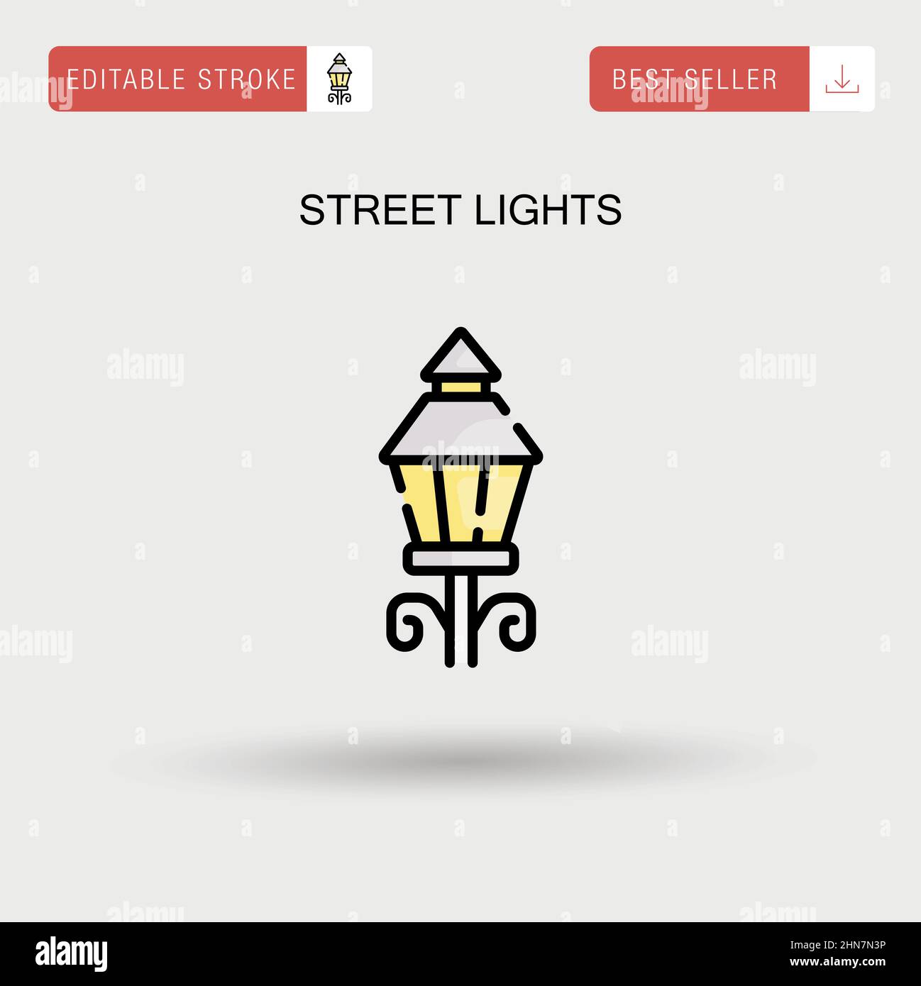 View illuminated architecture night Stock Vector Images - Alamy