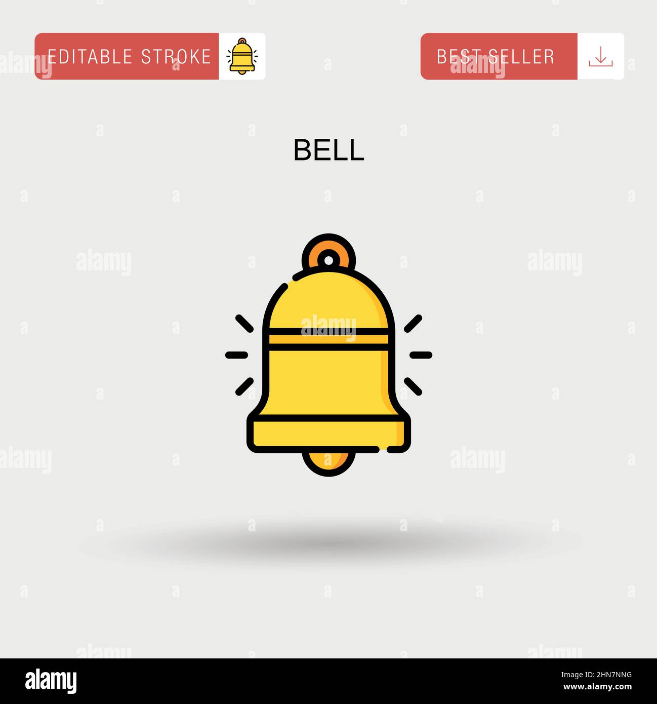 Vector message bell hi-res stock photography and images - Alamy