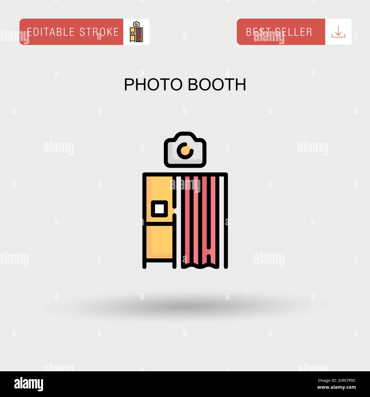 Photo booth props isolated Stock Vector Images - Alamy