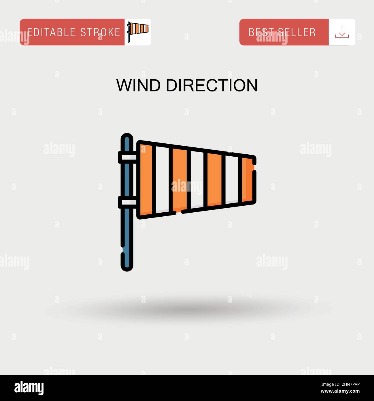 Wind direction map hi-res stock photography and images - Alamy