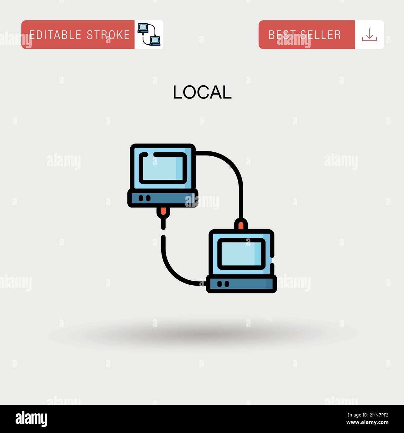 Local shop Stock Vector Images - Alamy