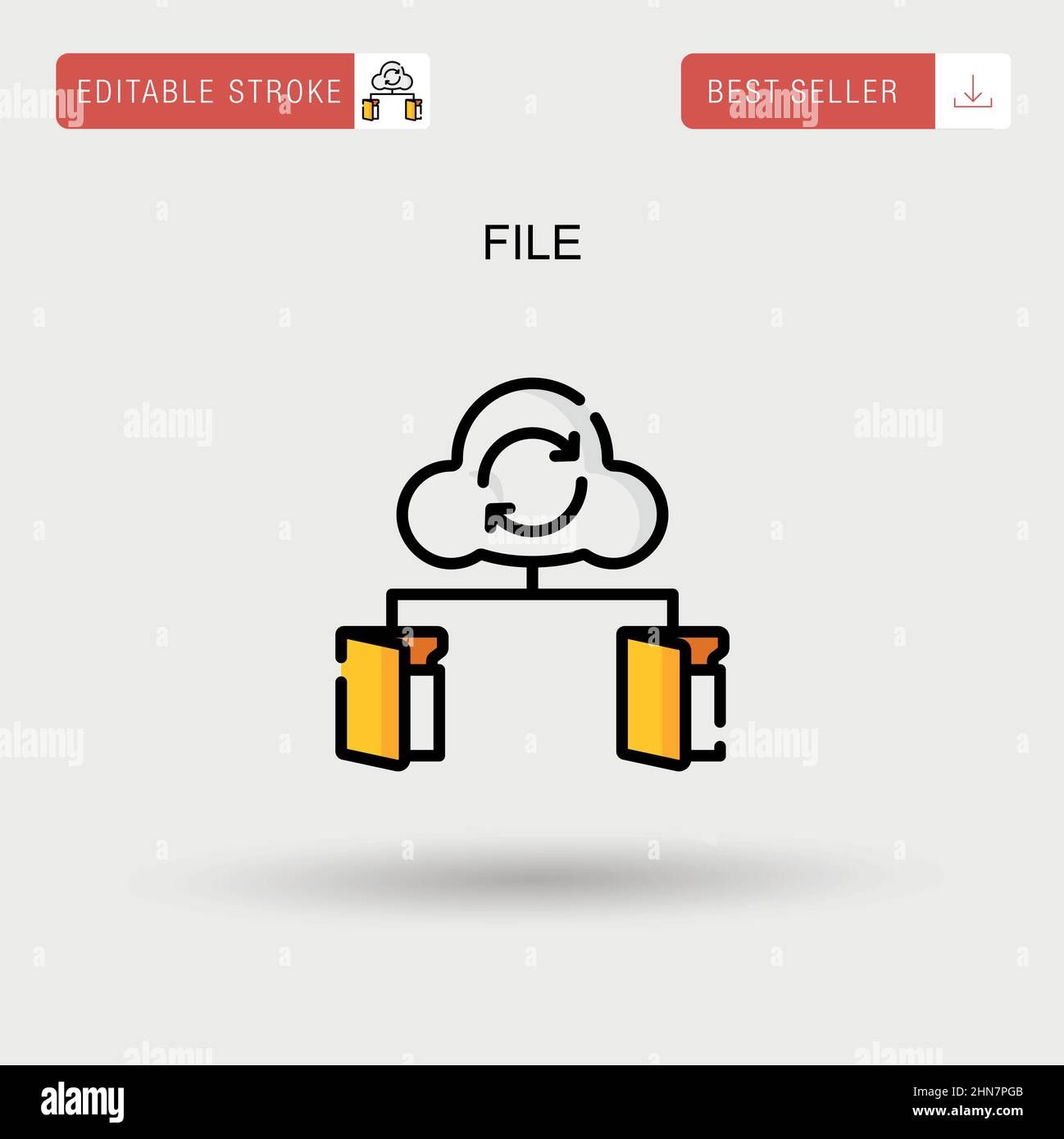 Digital file organization data management Stock Vector Images - Alamy