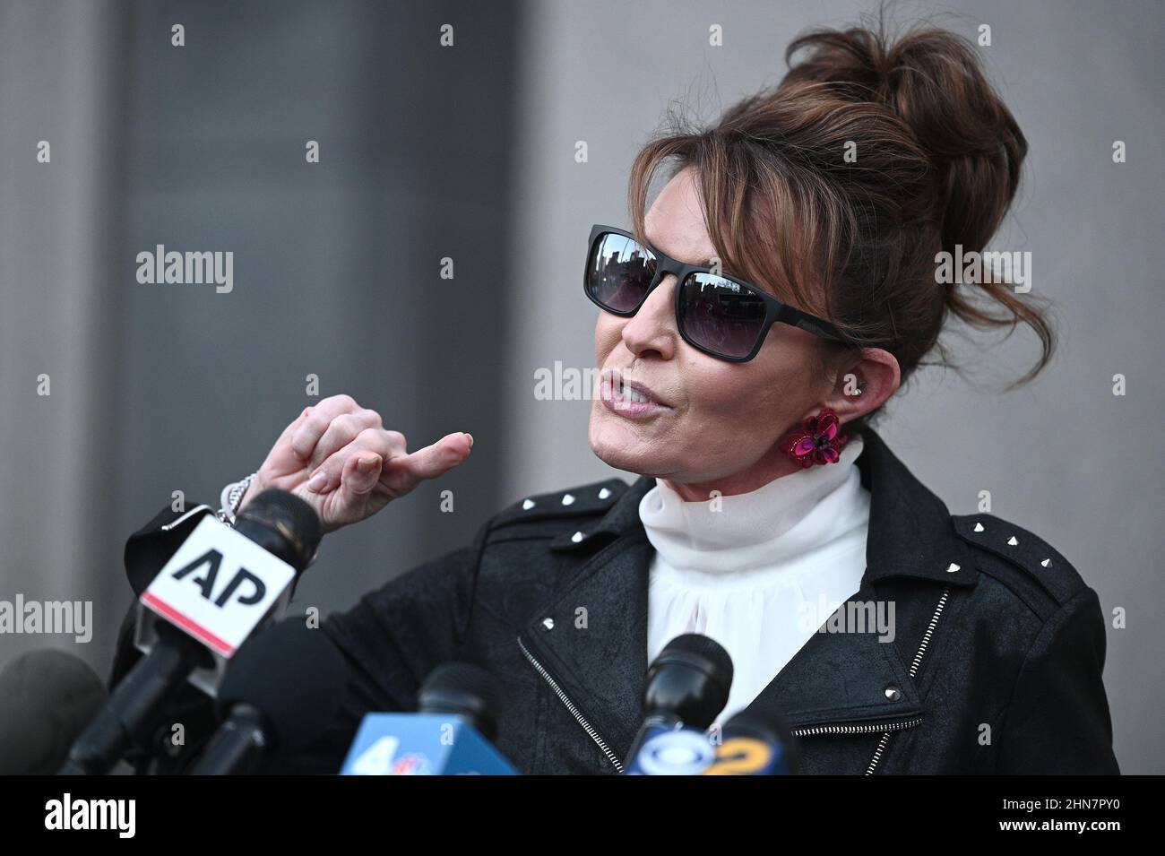 Sarah palin campaign media hi-res stock photography and images - Alamy