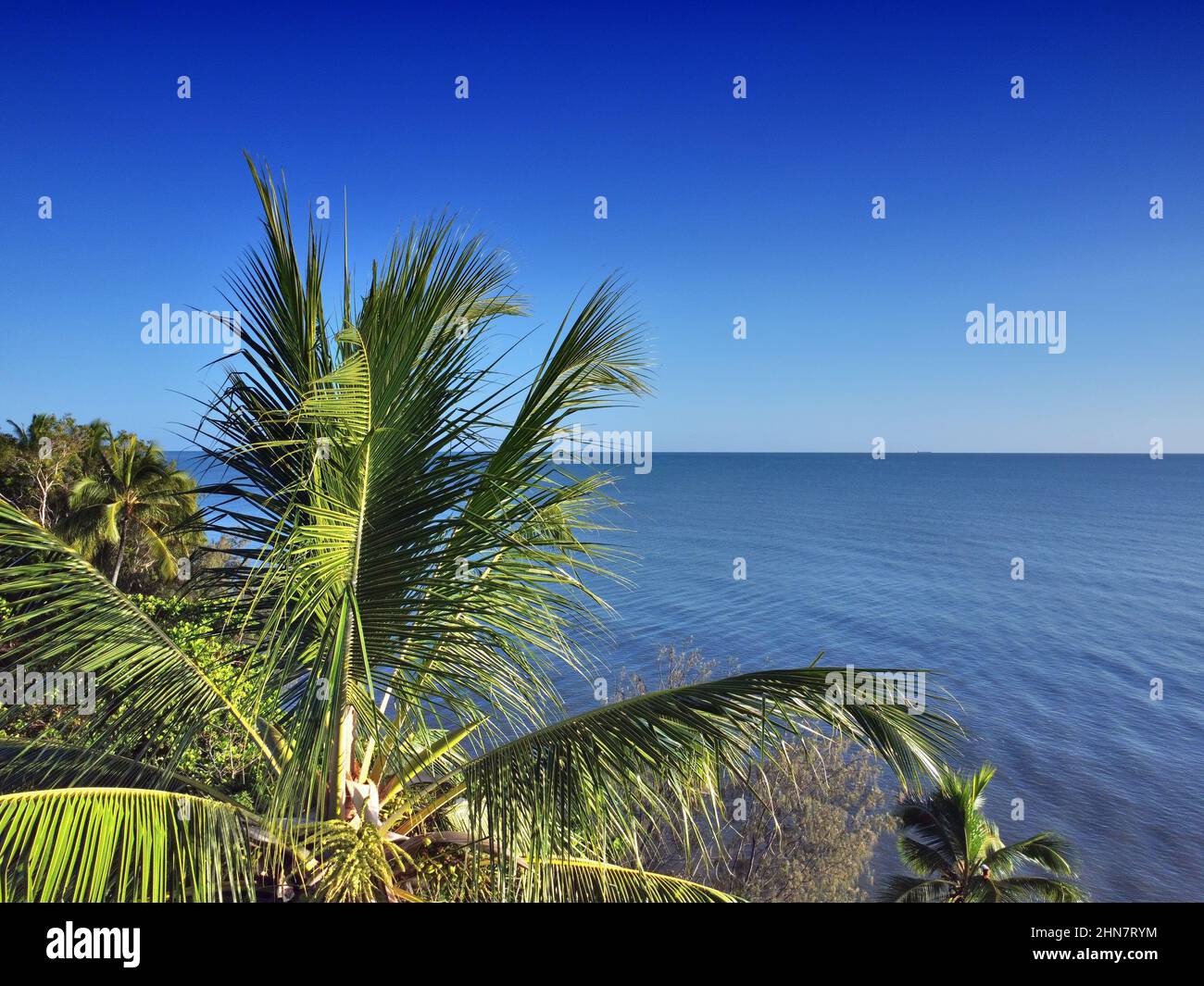 Tranquil seascape blue ocean hi-res stock photography and images - Alamy