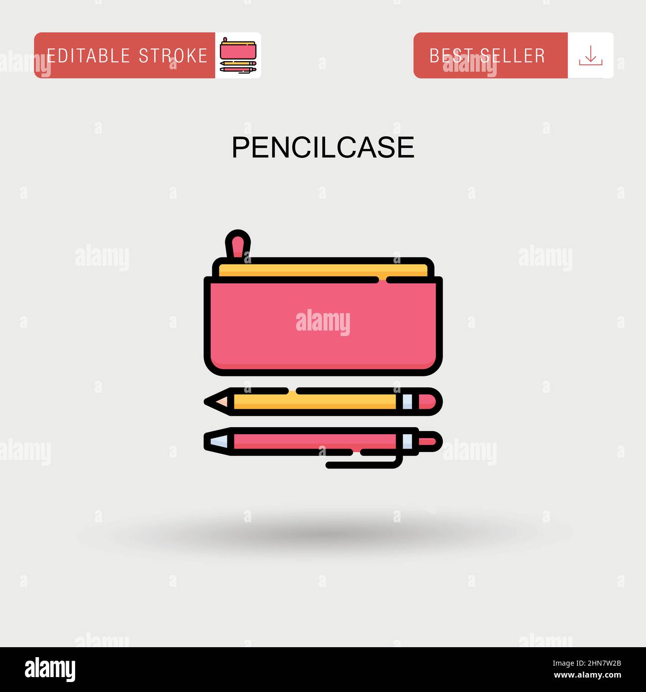 White table, drawing supplies: Stock Vector Images - Alamy