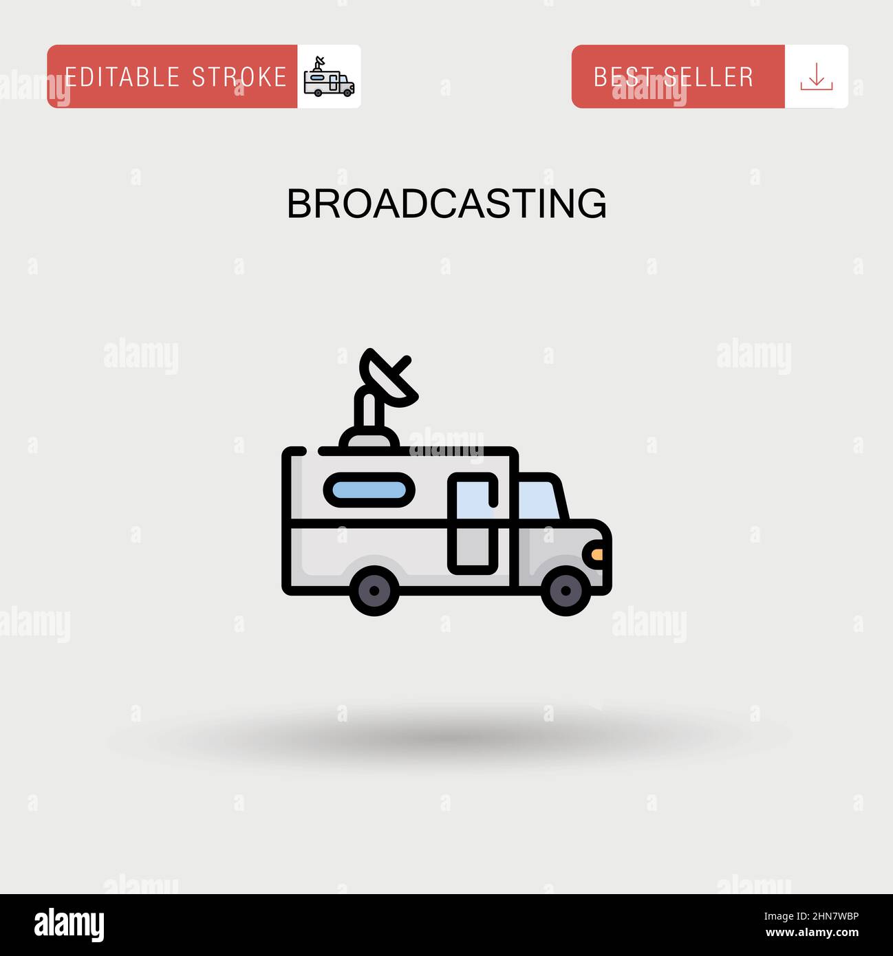 Web broadcasting Stock Vector Images - Alamy