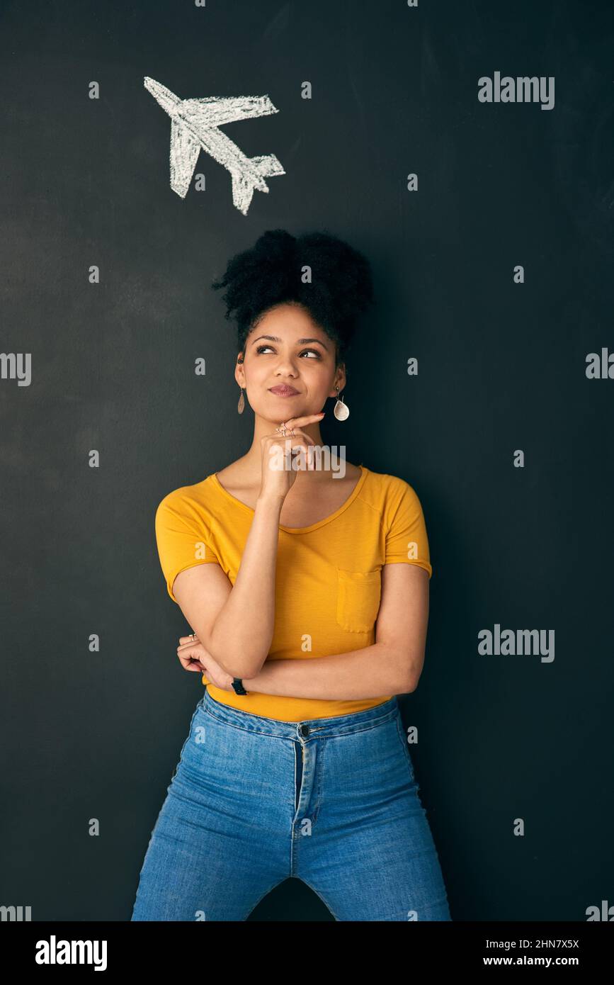 Woman Pose Airplanes