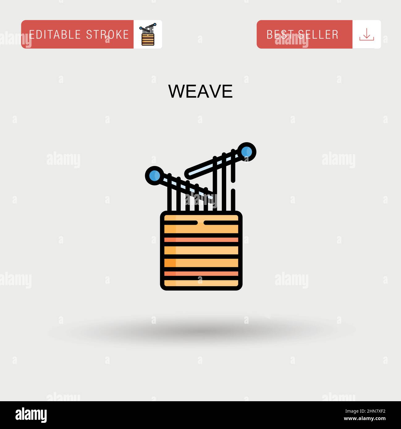 Weave illustration hi-res stock photography and images - Alamy
