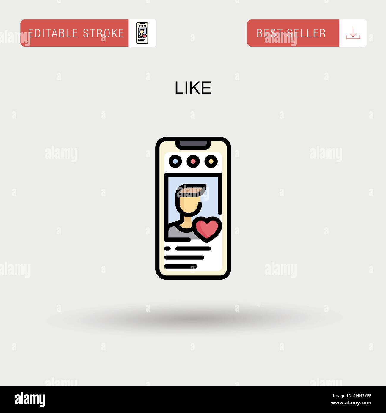 Like symbol facebook Stock Vector Images - Alamy