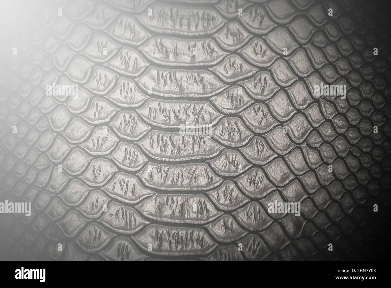 Black snake skin pattern texture background Stock Photo - Alamy