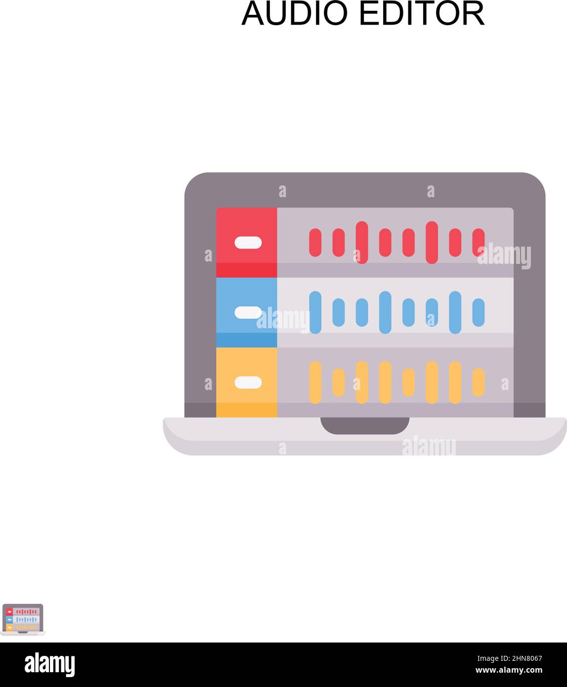 Working sound mixer Cut Out Stock Images & Pictures - Alamy