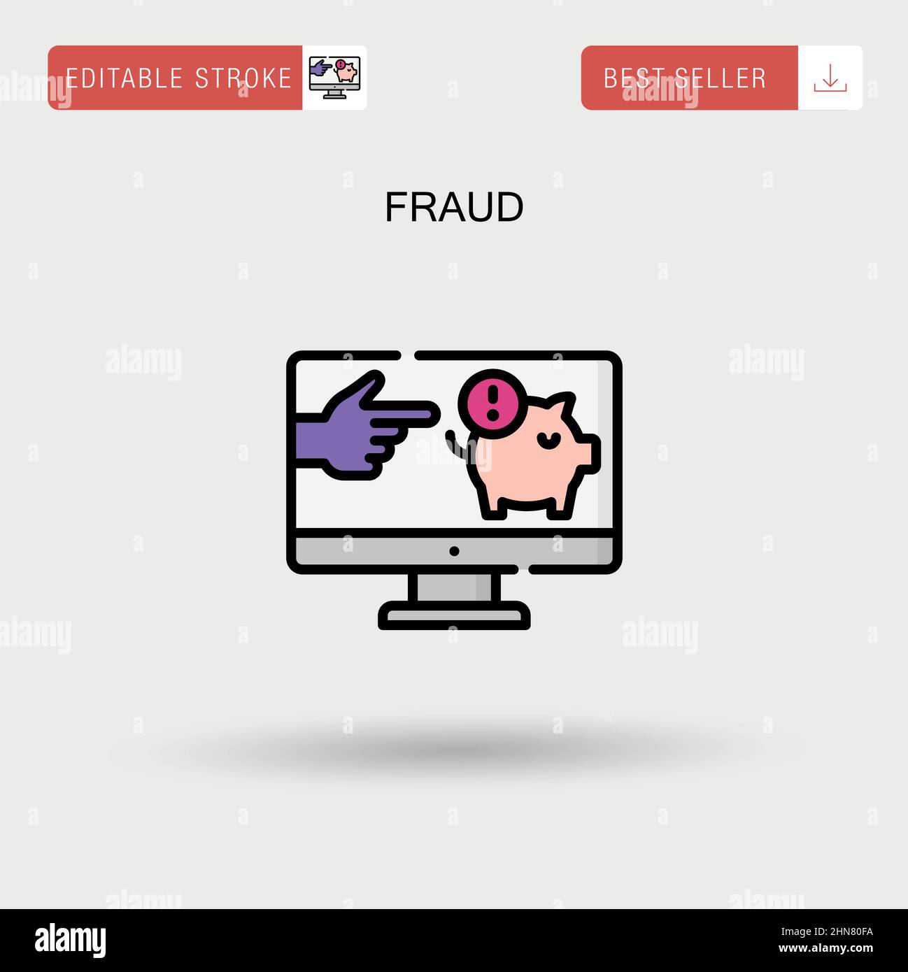 Fraud scam phone Stock Vector Images - Alamy