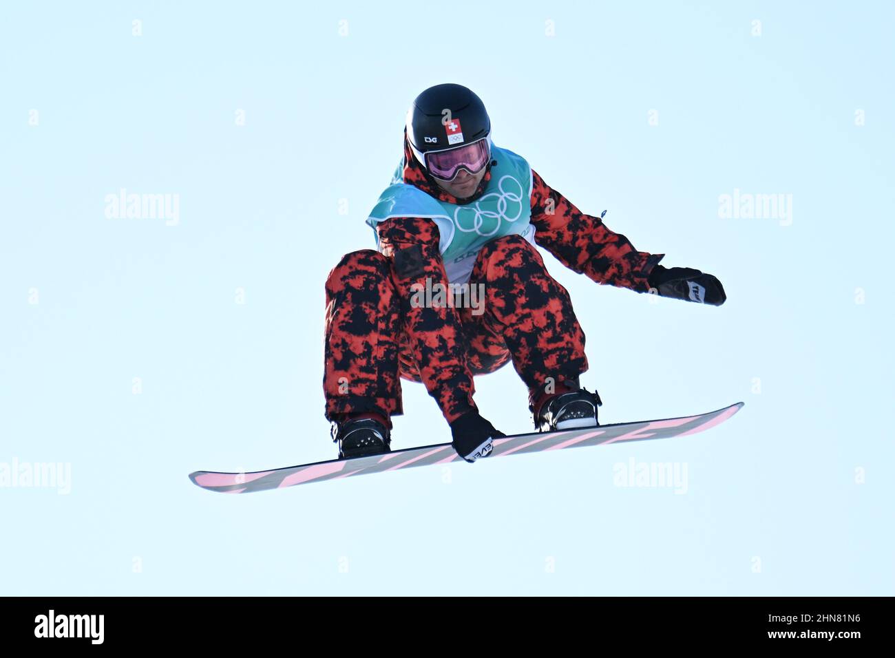 Beijing, China. Credit: MATSUO. 14th Feb, 2022. HUBER Nicolas (SUI ...