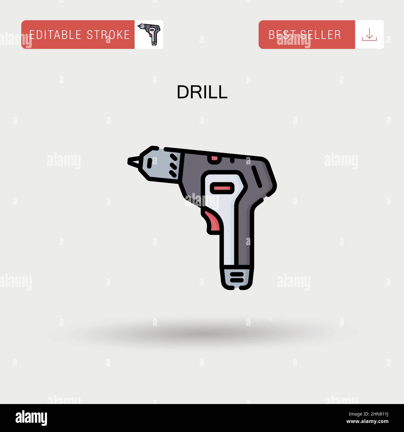 Engineering drill Stock Vector Images - Alamy