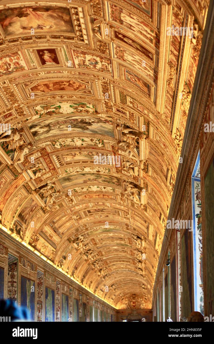 Vatican museum details Stock Photo - Alamy