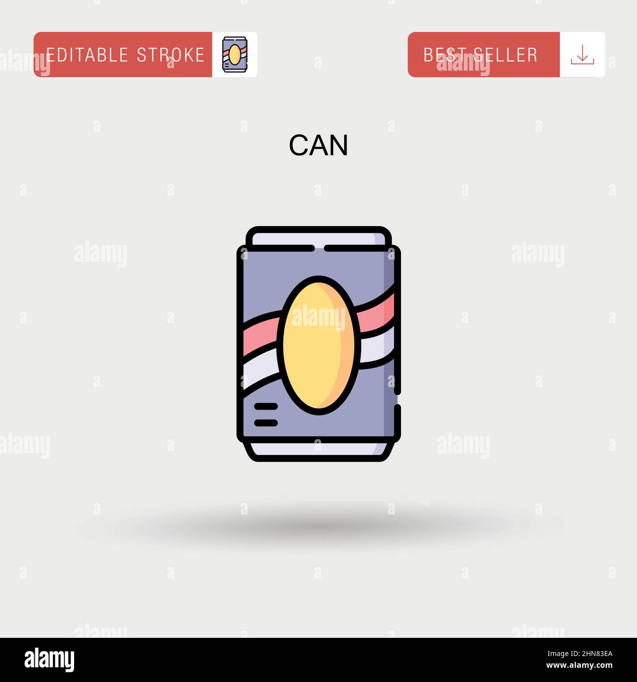 Beer tin Stock Vector Images - Alamy