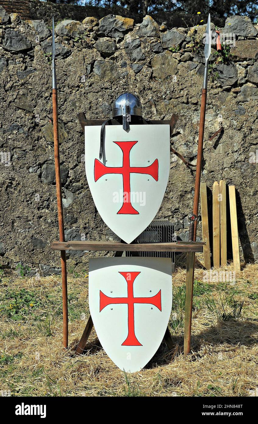 Hostaric medieval fair in the region of La Selva province of Gerona ...