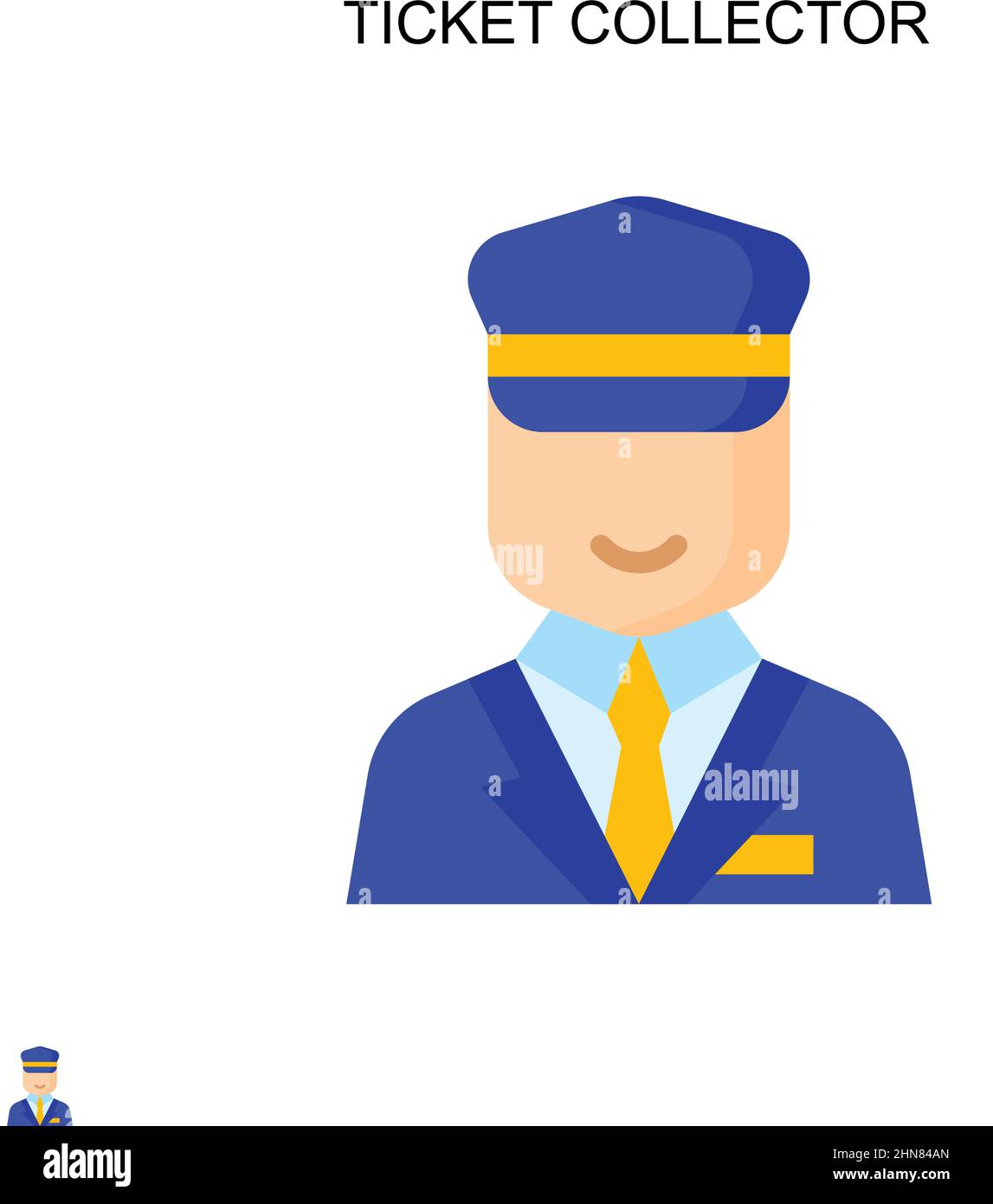 Ticket collector Cut Out Stock Images & Pictures - Alamy