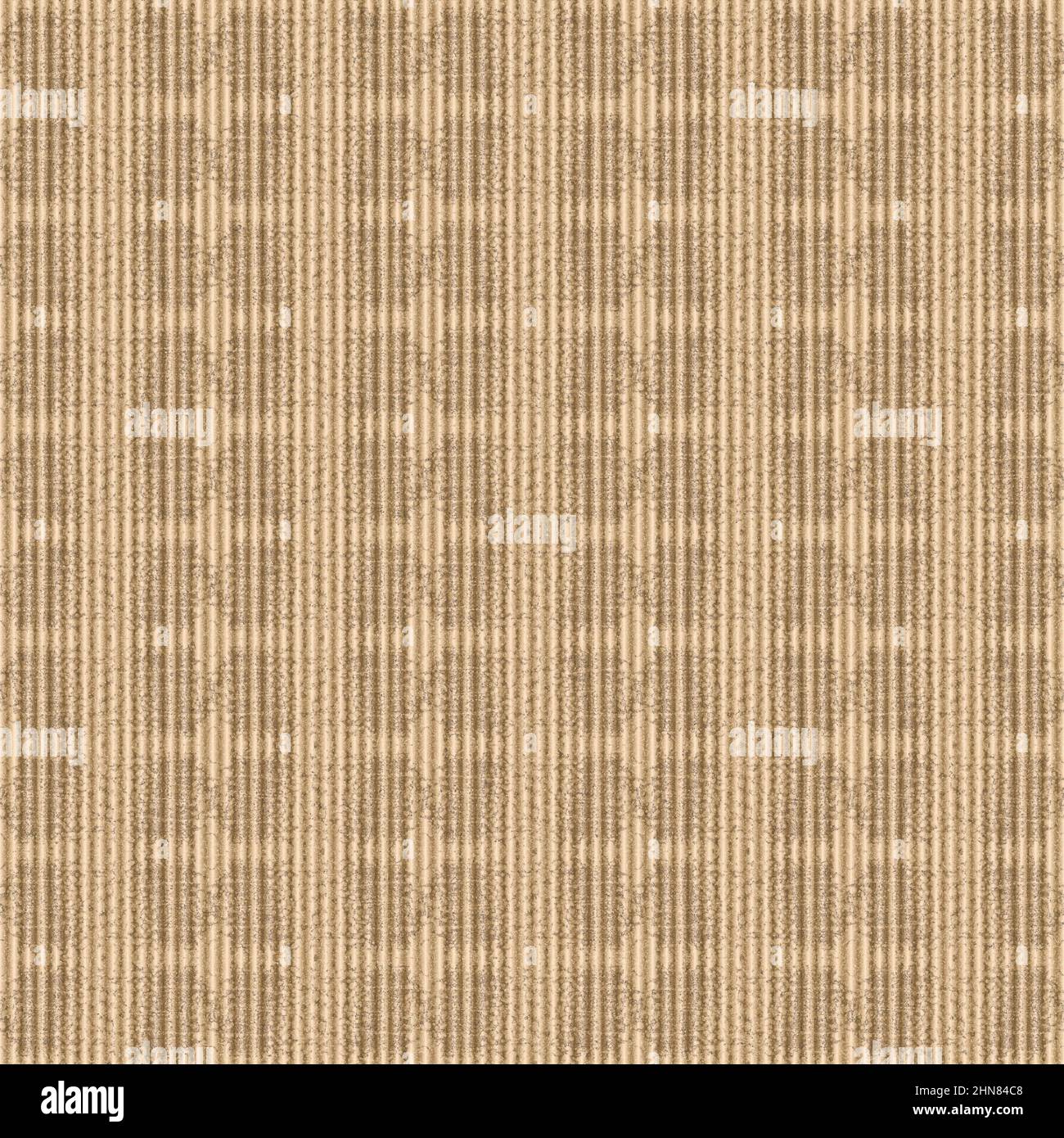 Ecru recycled corrugated pulp card paper texture. Ribbed plain neutral ...