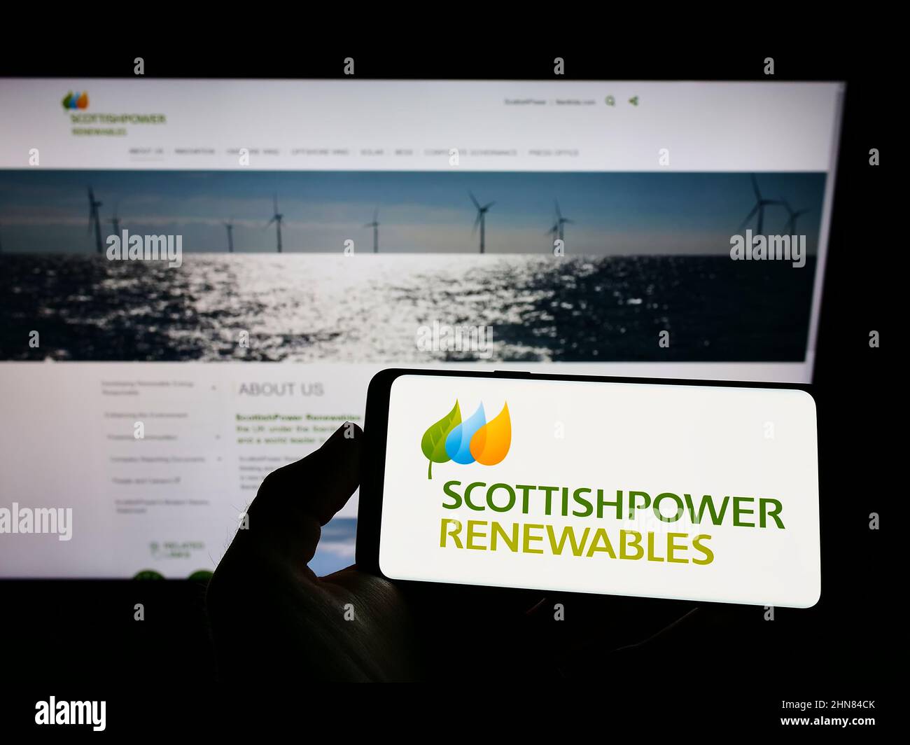 Scottishpower logo hi-res stock photography and images - Alamy