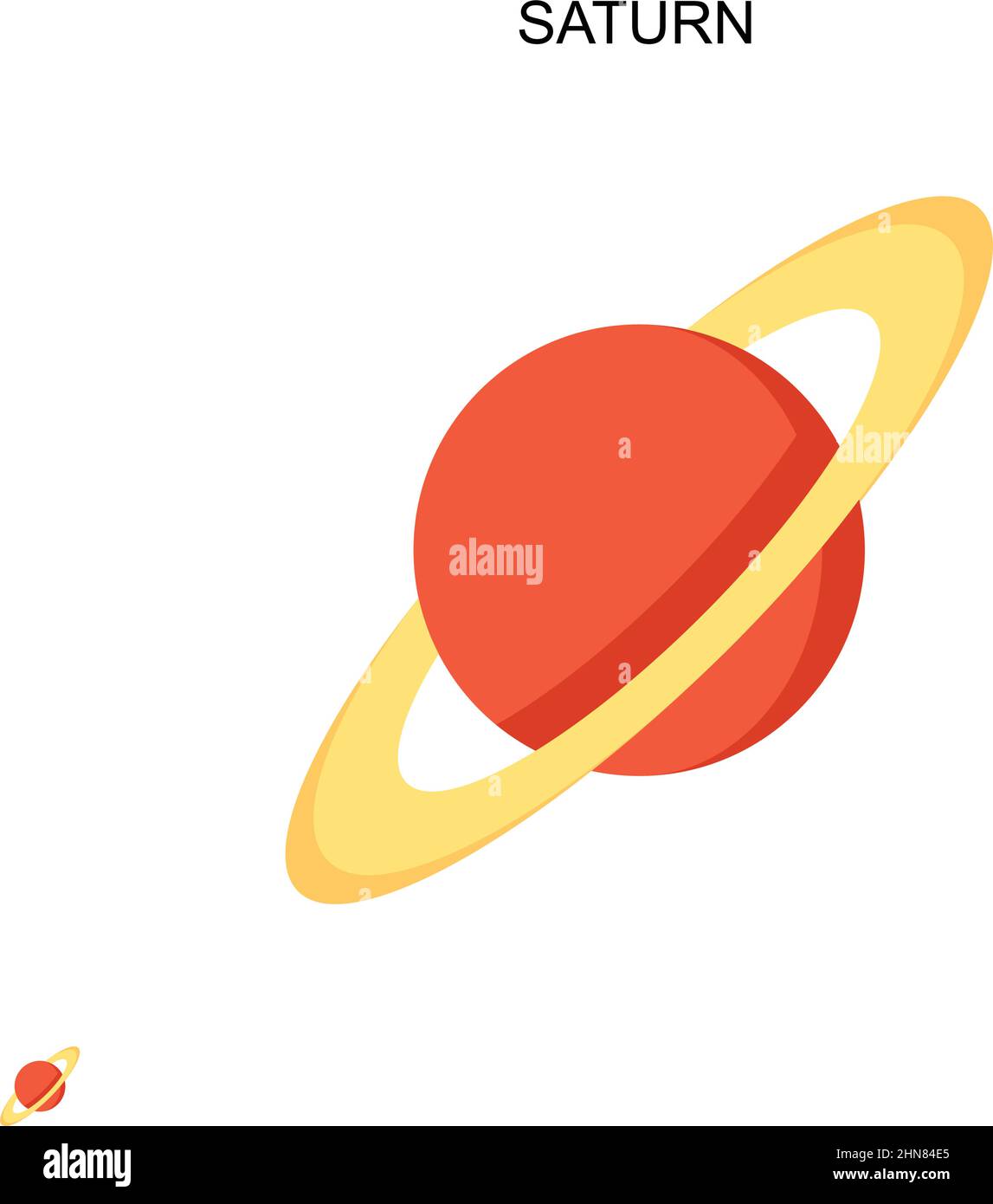 Saturn symbol hi-res stock photography and images - Alamy