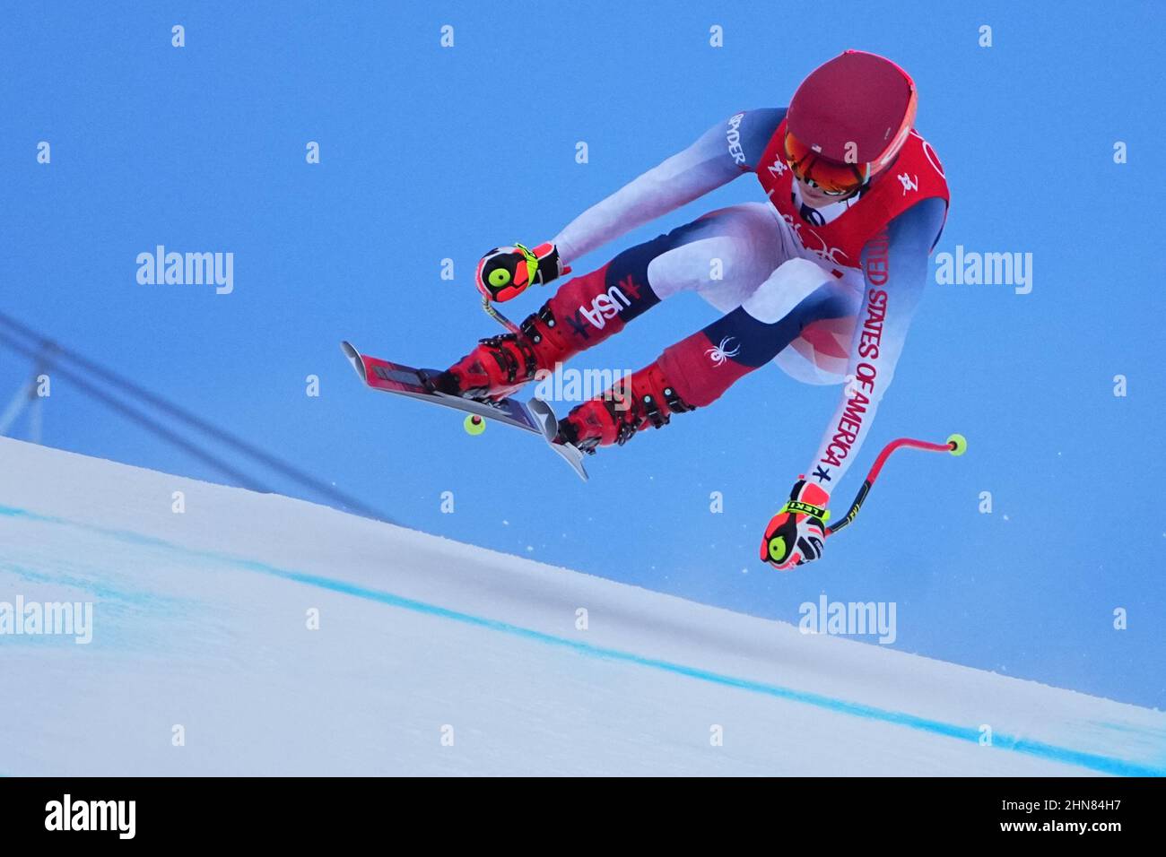 Yanqing, China. 15th Feb, 2022. Olympics, Alpine Skiing, Downhill ...