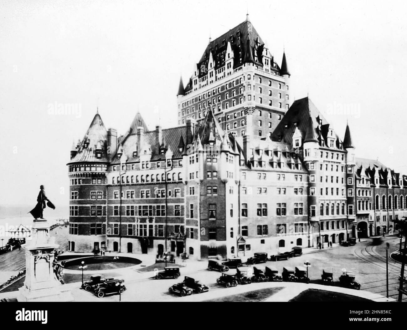 Chateau Frontenac, Quebec, Canada, early 1900s Stock Photo - Alamy