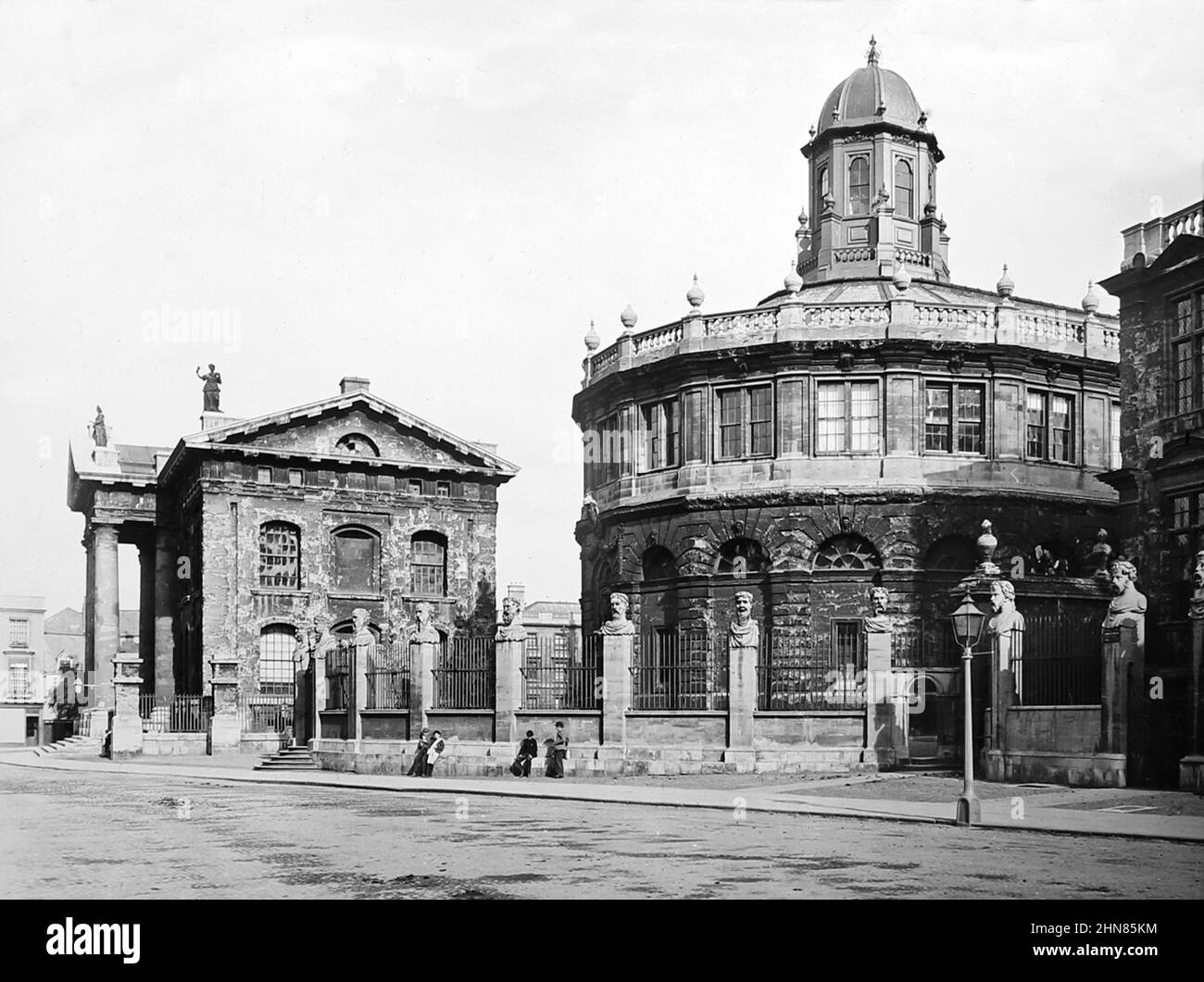 Sheldonian Theatre and Clarendon Building, Oxford, Victorian period ...