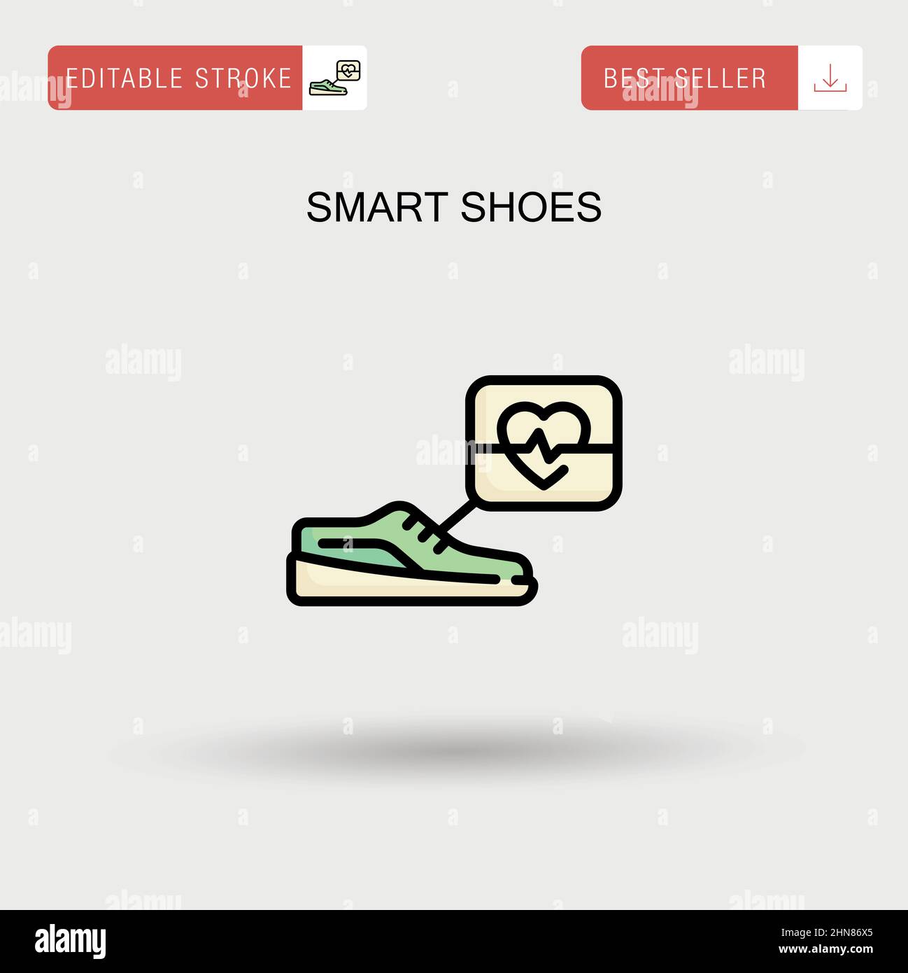 Smart shoes vector hi-res stock photography and images - Alamy